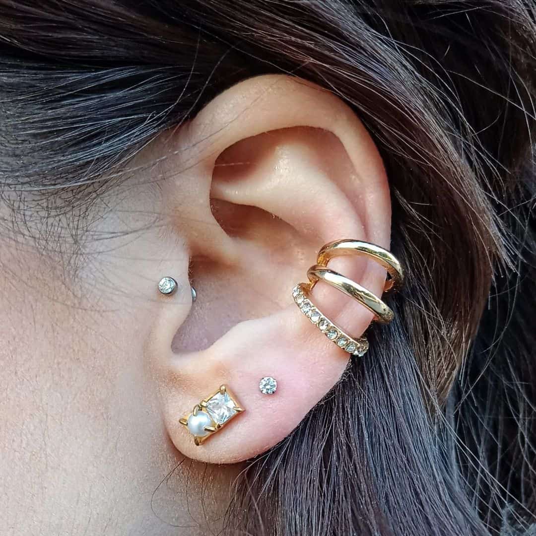 Cartilage piercings 101: everything about the tragus piercing ...