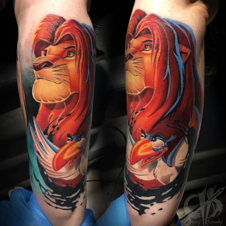 Disney Tattoos: from Micky Mouse to Stitch - tattoogenda.com