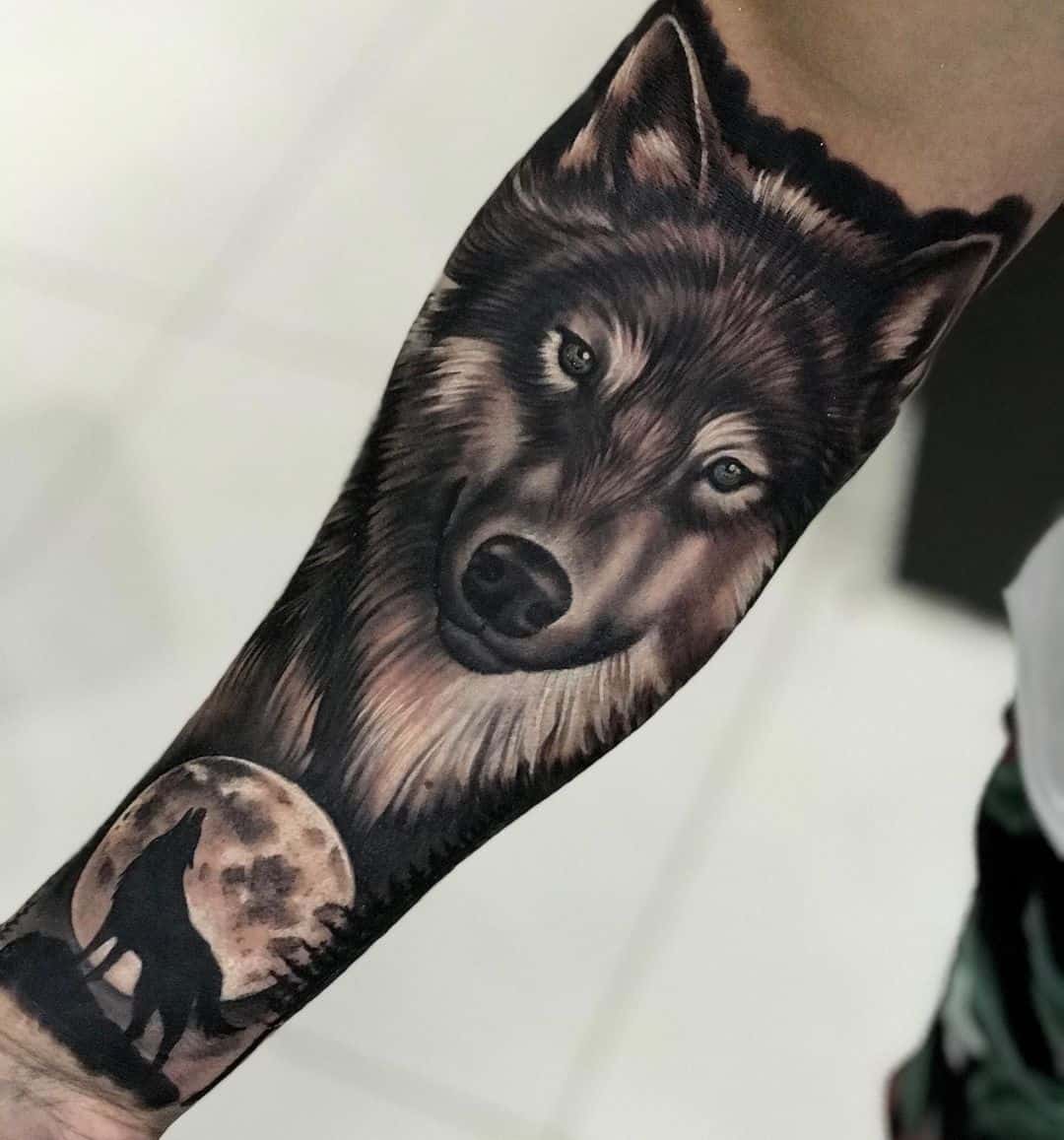 2024's Most Beautiful Wolf Tattoos For Women: Are They Too Lifelike ...