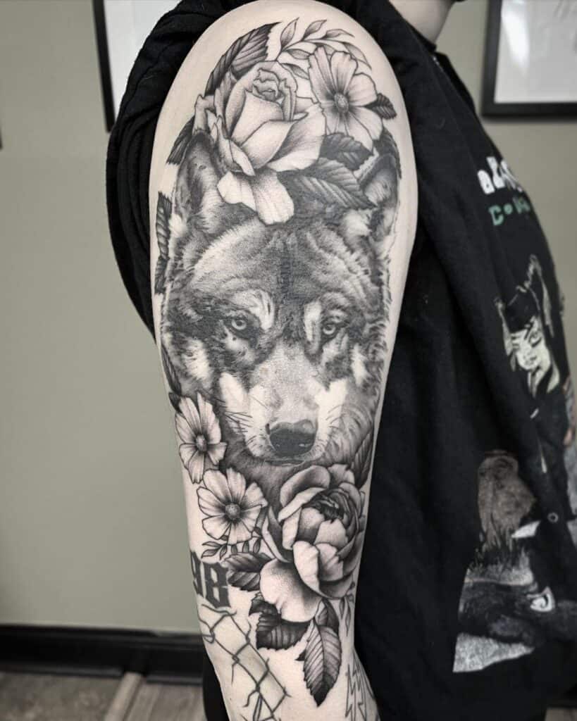 2024's Most Beautiful Wolf Tattoos For Women: Are They Too Lifelike ...