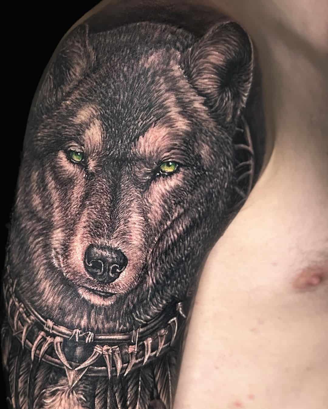The Best Wolf Tattoos For Men In 2024 - tattoogenda.com