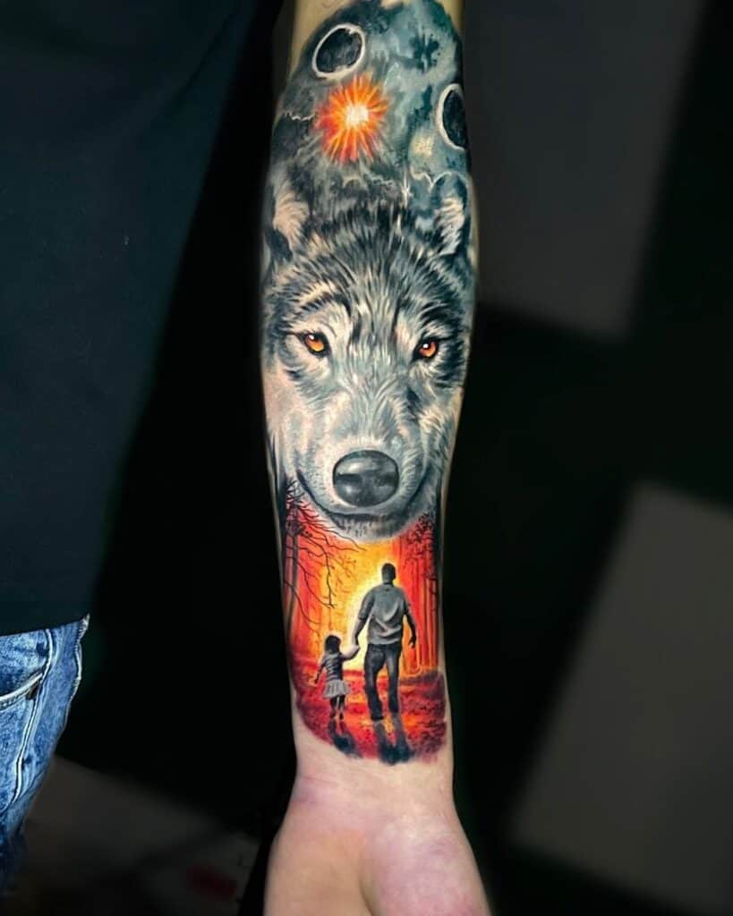 The Best Wolf Tattoos For Men In 2024 - tattoogenda.com