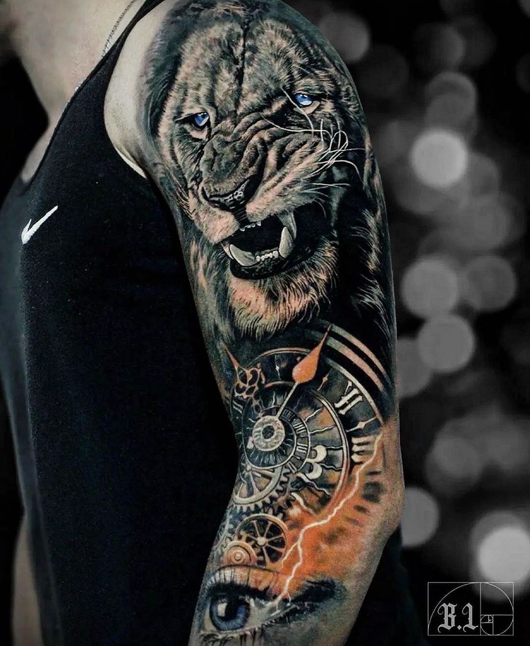 15+ Lion Tattoos for Men that Scream Strength and Bravery - tattoogenda.com