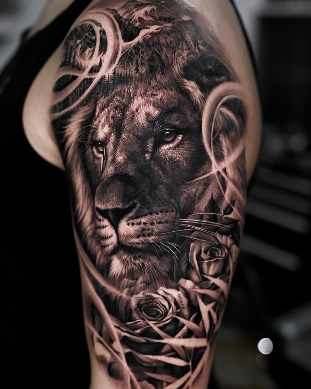 15+ Lion Tattoos for Men that Scream Strength and Bravery - tattoogenda.com