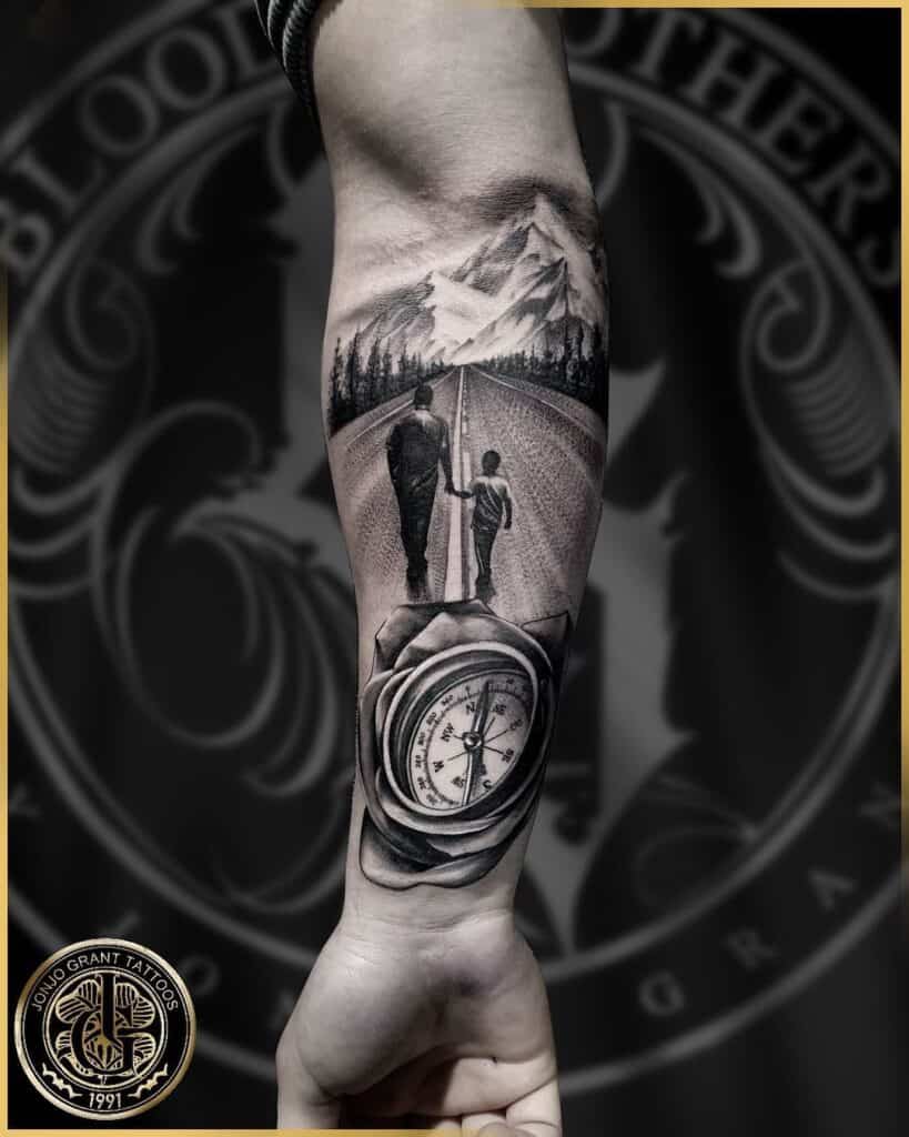 Compass Tattoos: Your Guide to Finding Direction and Inspiration ...