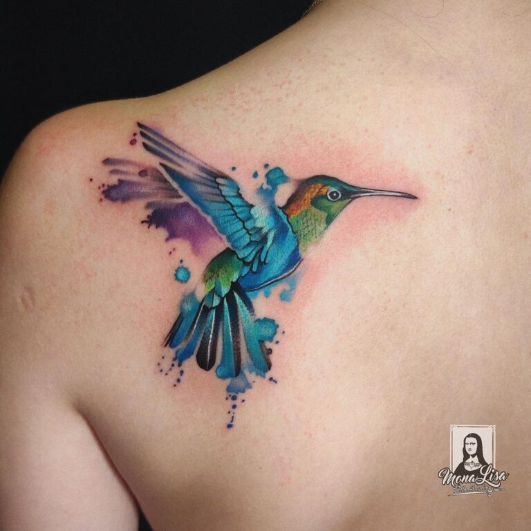 25 Best Hummingbird Tattoo Designs & Meaning - tattoogenda.com
